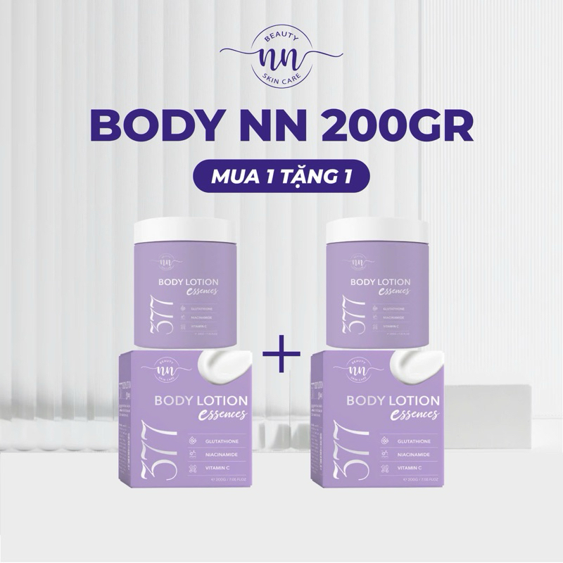 [Mua 1 Tặng 1] Kem NN Beauty Body 200gr - Kem Body Lotion Essences 377 ...