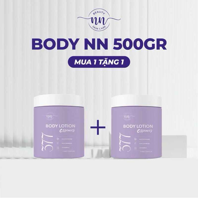 [Mua 1 Tặng 1] Kem NN Beauty Body 500gr - Kem Body Lotion Essences 377 ...