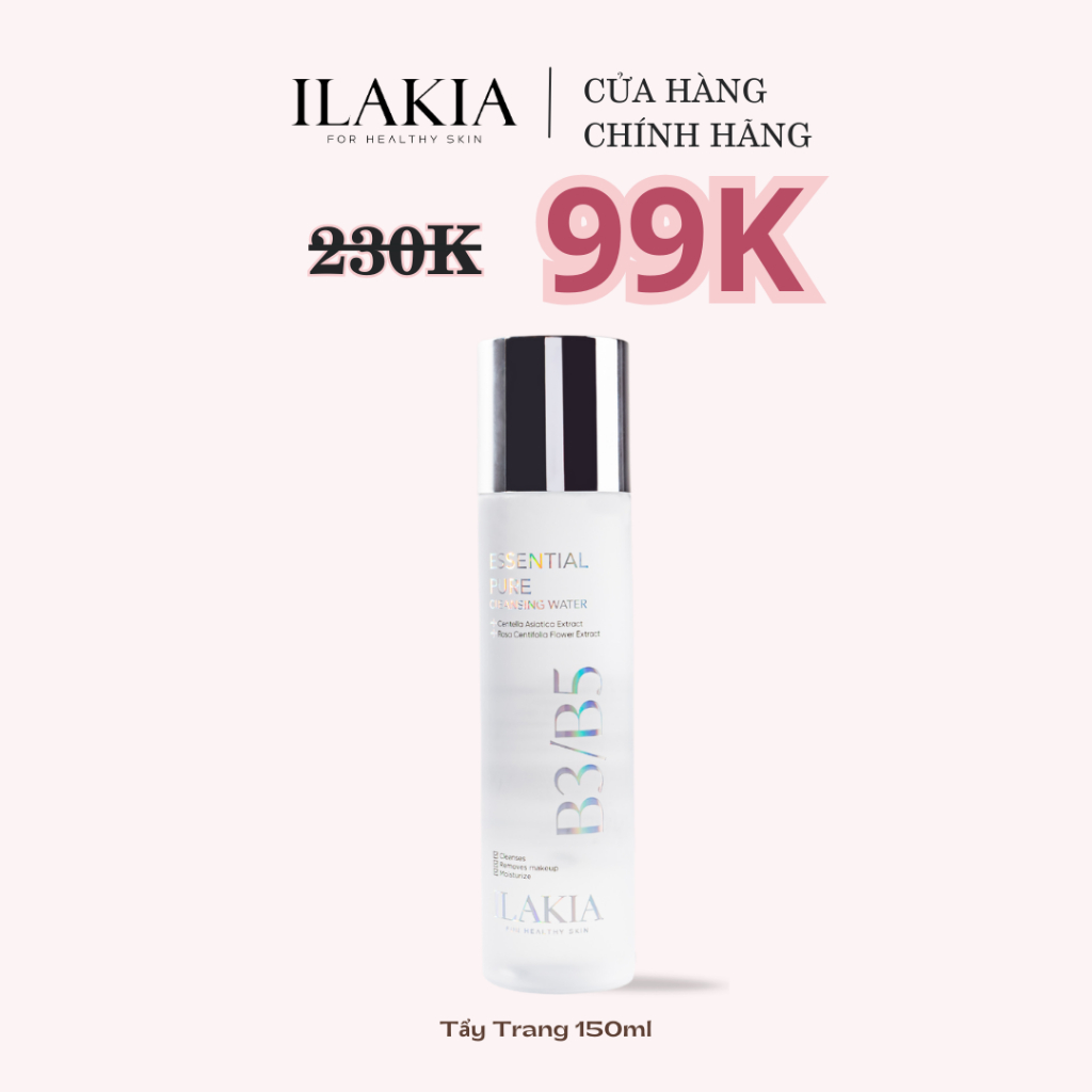 Tẩy trang không màu không mùi không gây kích ứng cấp ẩm - Essential ...