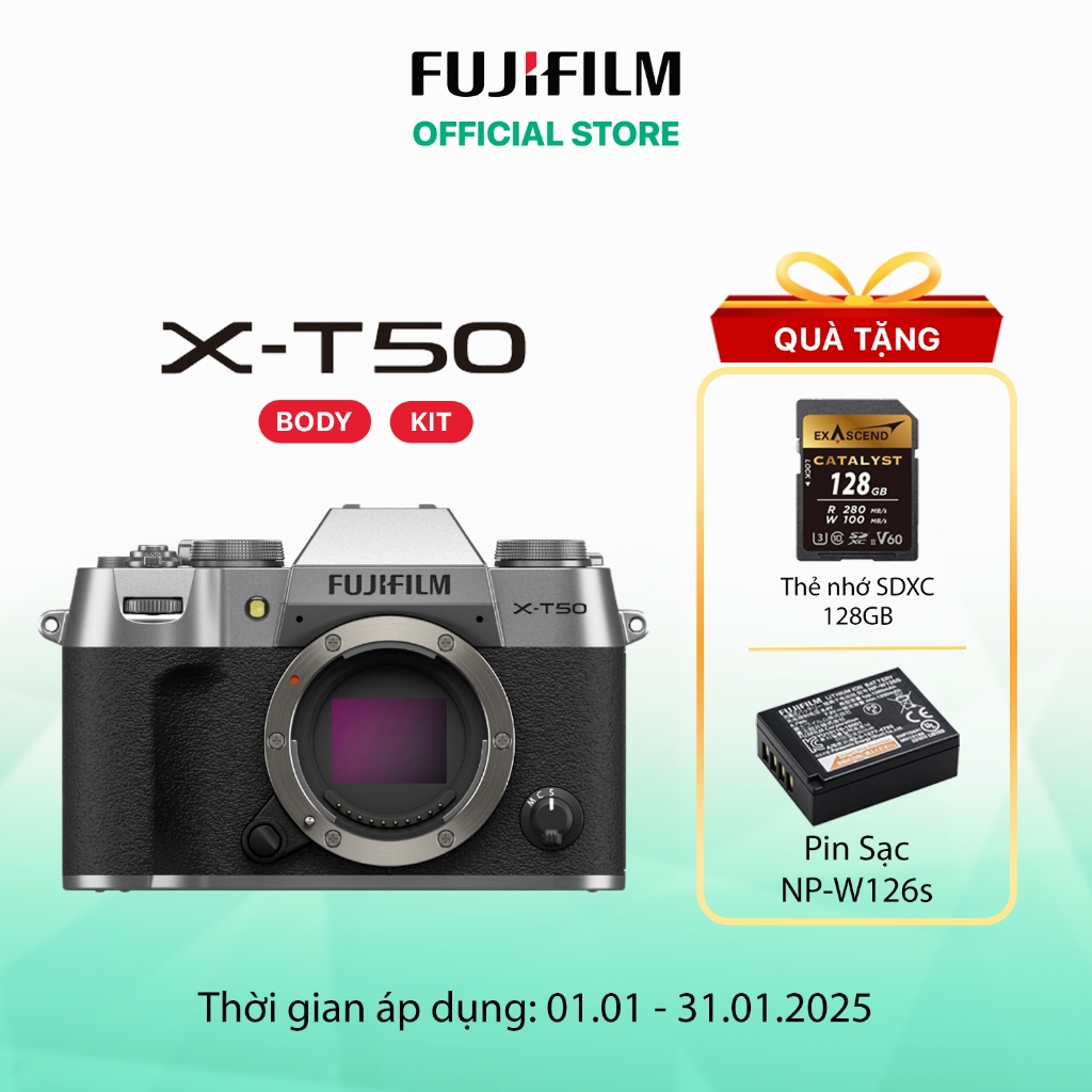 Máy ảnh kỹ thuật số Fujifilm X-T50 | Shopee Việt Nam