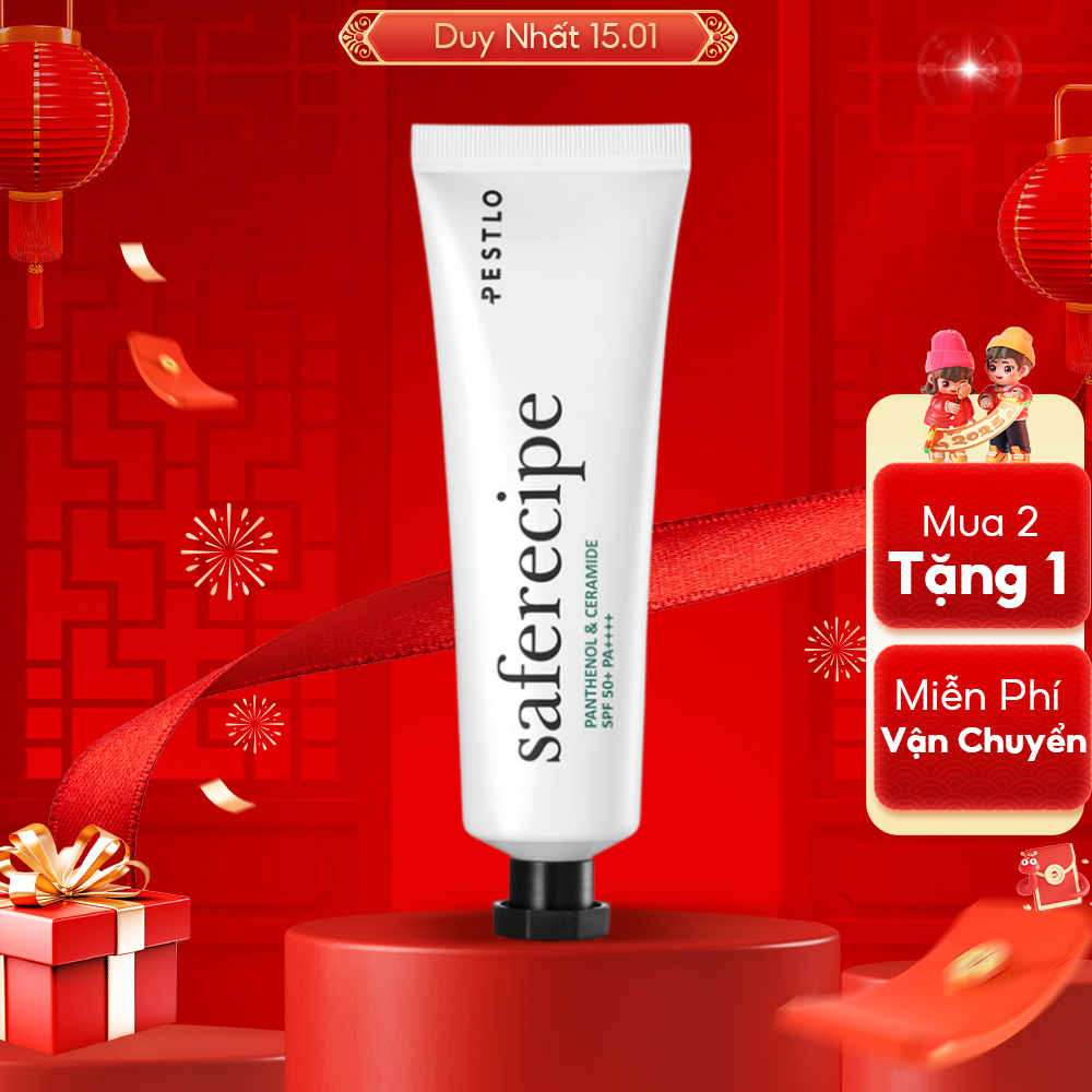 Kem chống nắng PESTLO Safe Recipe Sun Essence SPF50 PA++++ 50ml ...