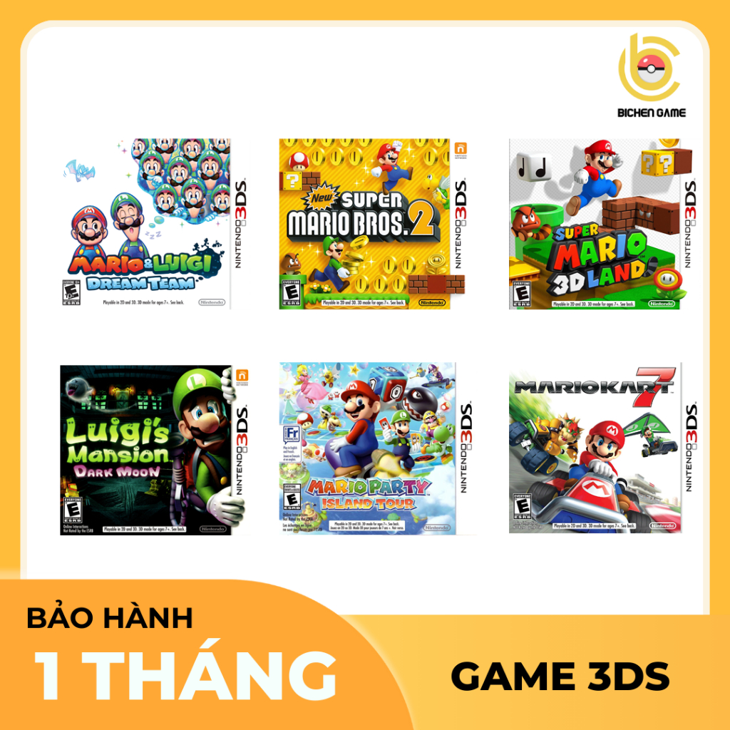 Game Mario 3DS | Shopee Việt Nam