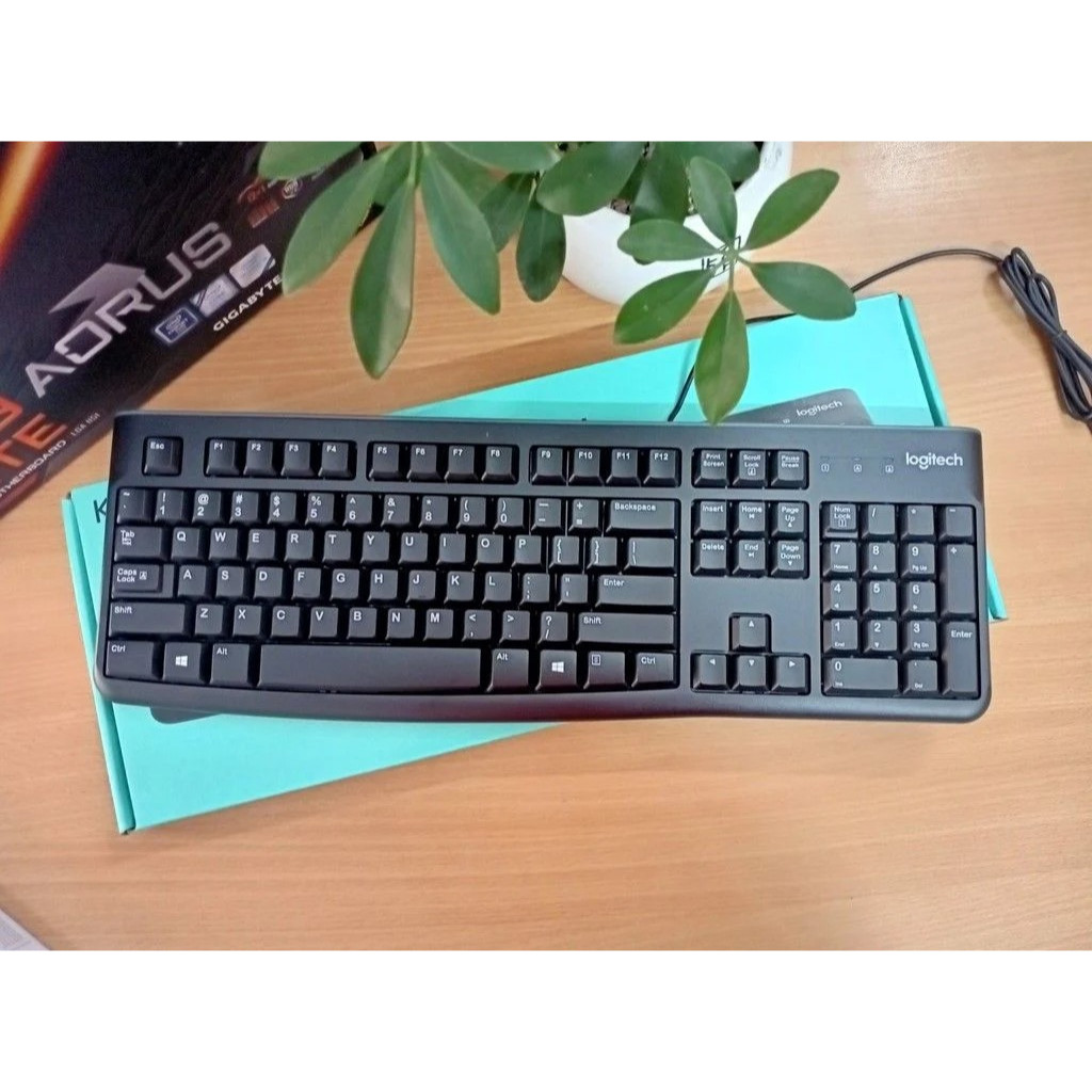 BÀN PHÍM CÓ DÂY LOGITECH K120 NEW - HÀNG CHÍNH HÃNG - BH12T | Shopee Việt Nam