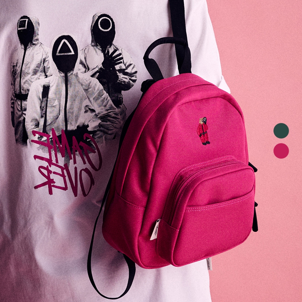 Balo [WHO.A.U X SQUID GAME] Steve Comfort Backpack_WHBGF2381A | Shopee ...