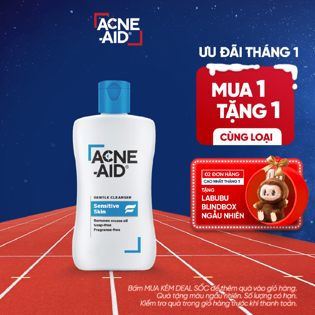 Sữa rửa mặt Acne-Aid Gentle Cleanser Sensitive Skin 100ml | Shopee Việt Nam