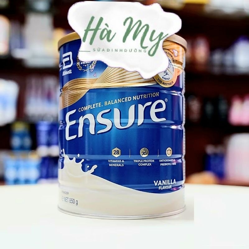 Sữa Bột Ensure Úc Vanilla 850g mẫu mới ( date 2026) | Shopee Việt Nam