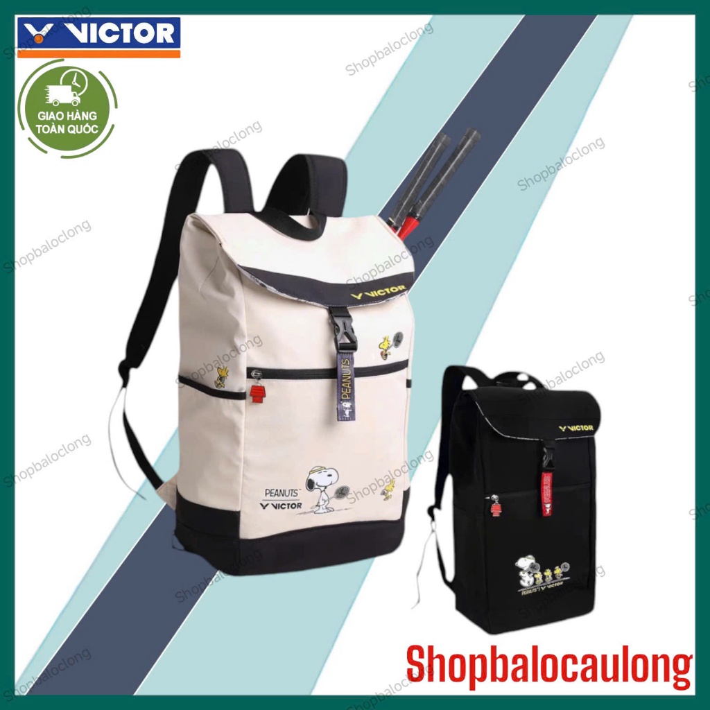 Balo Cầu Lông Victor Peanuts Đen Kem | Shopee Việt Nam