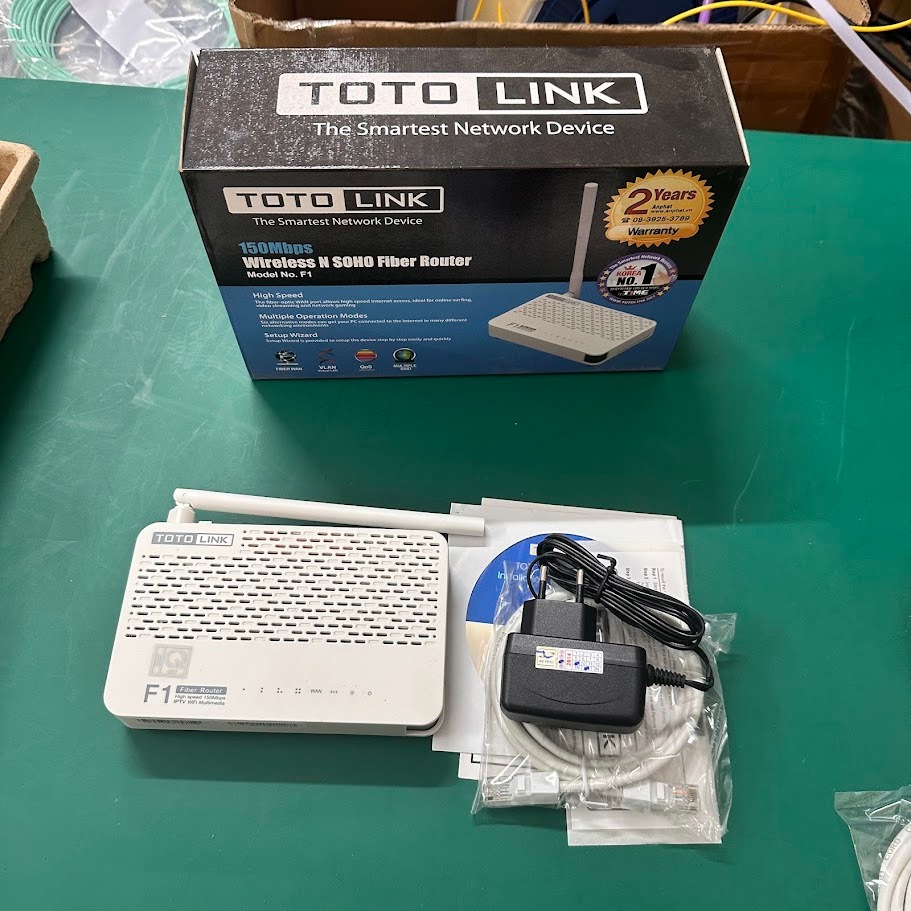 Router Wi-Fi quang chuẩn N 150Mbps Totolink F1 4 cổng LAN | Shopee Việt Nam