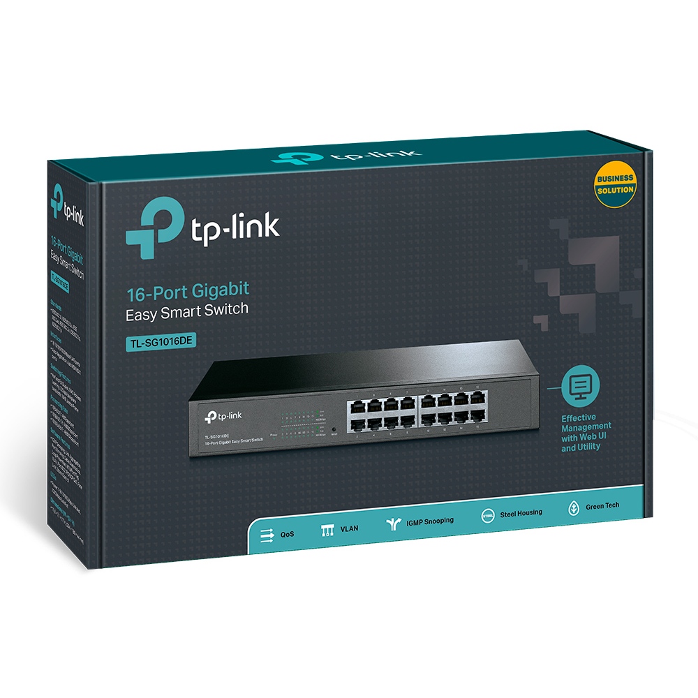 Switch TP-Link TL-SG1016DE 16-port 10/100/1000Mbps - Hàng Chính Hãng ...