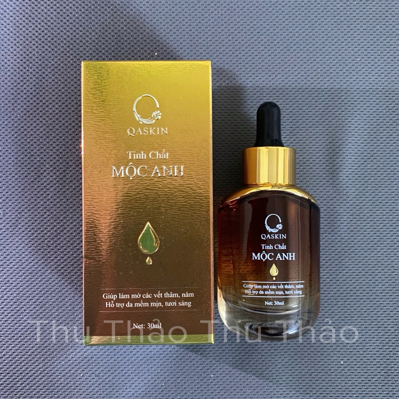 [ CHÍNH HÃNG ] Tinh chất mộc anh 30ml QASKIN trẻ hoá da hút sắc tố thâm nám | Shopee Việt Nam