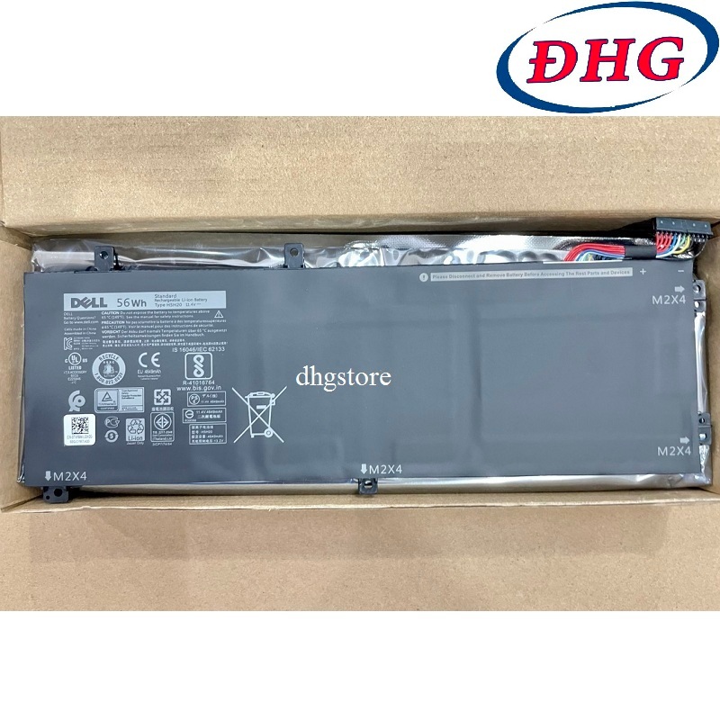 Pin laptop Dell XPS 15 9550 9560 9570 7590 Precision 5510 5520 5530 ...