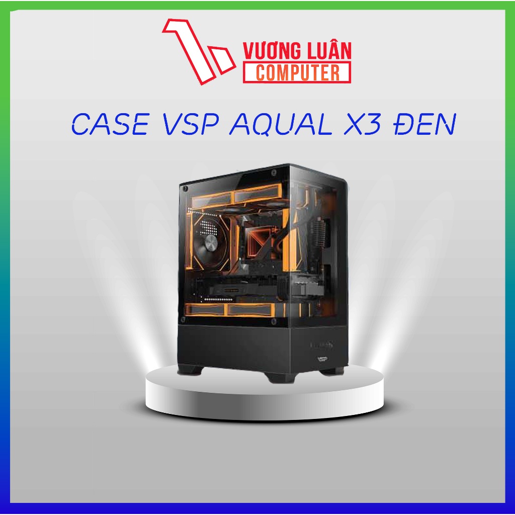 Vỏ Case máy tính VSP AQUAL X3 - Hàng Chính Hãng VSP Trắng/ Đen/ Hồng 3 màu tùy chọn | Shopee ...