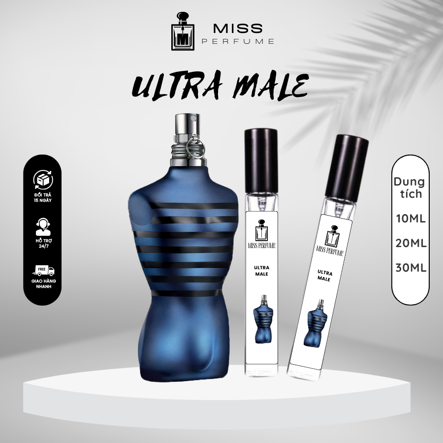 Nước Hoa Nam Ultra Male / Le Male Elixir / Parfum chiết 10ml / 20ml ...