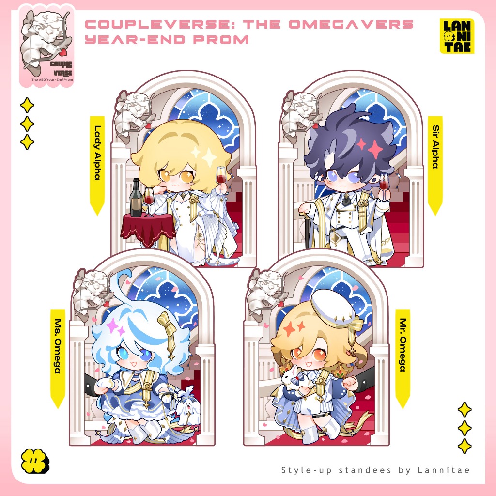 Standee STYLE-UP OUTFIT SERIES COUPLEVERSE: THE OMEGAVERSE YEAR-END ...