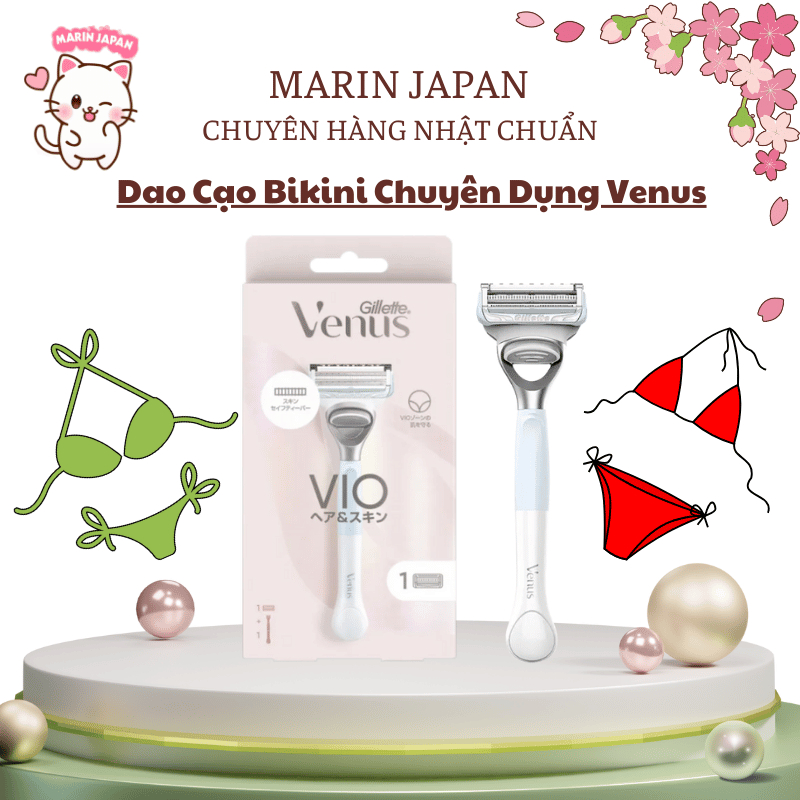Dao cạo bikini Venus Gillette VIO Cao Cấp Hàng Nội Địa Nhật Bản (Có Che Tên) | Shopee Việt Nam