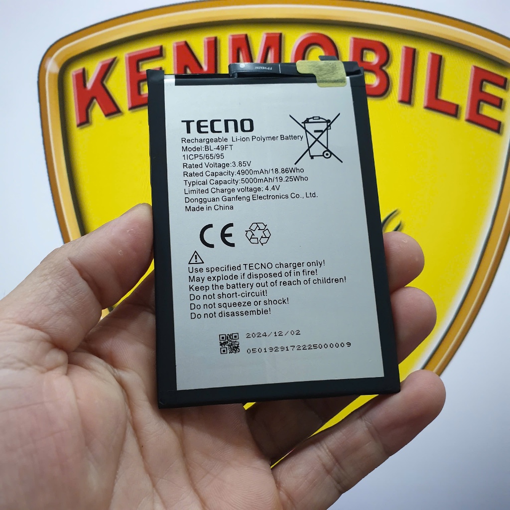 Pin Zin Model BL-49FT Dùng Cho Tecno POP 5 Lite / BD4 Dung Lượng ...
