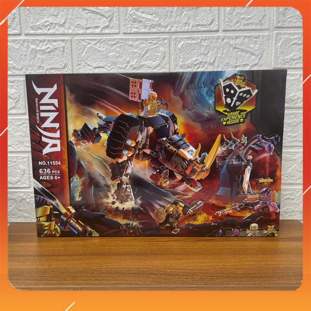 NINJA Đồ Chơi Lắp Ráp NINJA Zane's Mino Creature 71719 , 11554 ( 636 ...