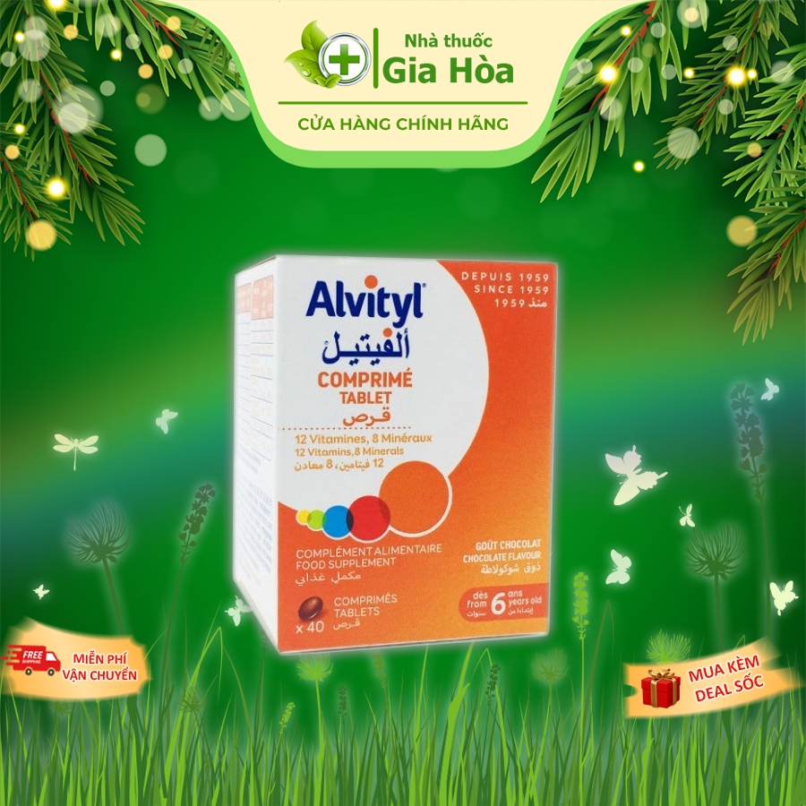 Alvityl / Avityl (URGO - PHÁP) - Viên uống bổ sung vitamin và khoáng ...