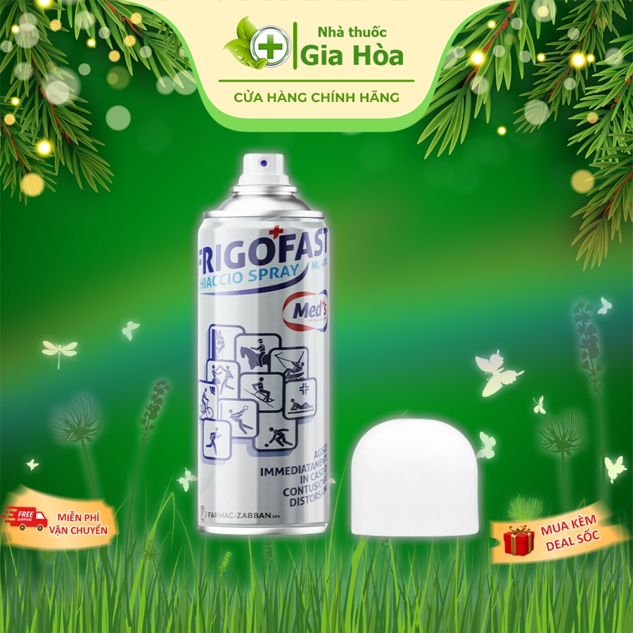 [CHÍNH HÃNG] Bình xịt lạnh giảm đau nhanh Frigofast trong chấn thương ...