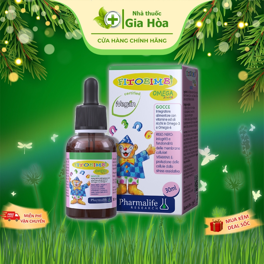 Fitobimbi Omega Junior - Siro thảo dược giúp bé phát triển trí não ...