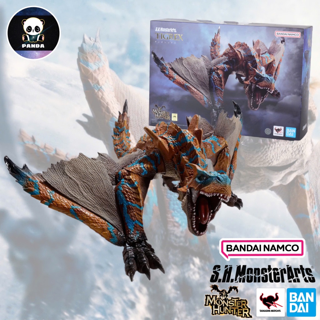 Mô Hình Tigrex SHM Monster Hunter Rise Chính Hãng BANDAI S.H ...