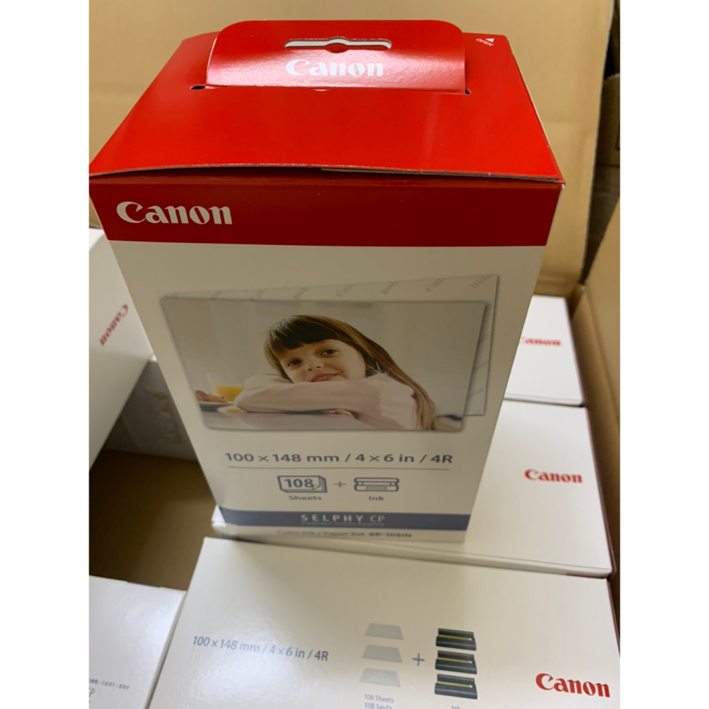 Giấy Và Mực In Ảnh Nhiệt Canon KP108 - 1 HỘP 108 TỜ VÀ 3 CÂY MỰC ...