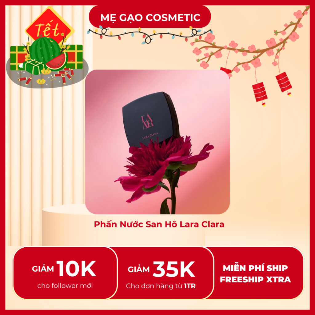 Phấn Nước San Hô Lara Clara Bio Cover Balm BB Cushion | Shopee Việt Nam