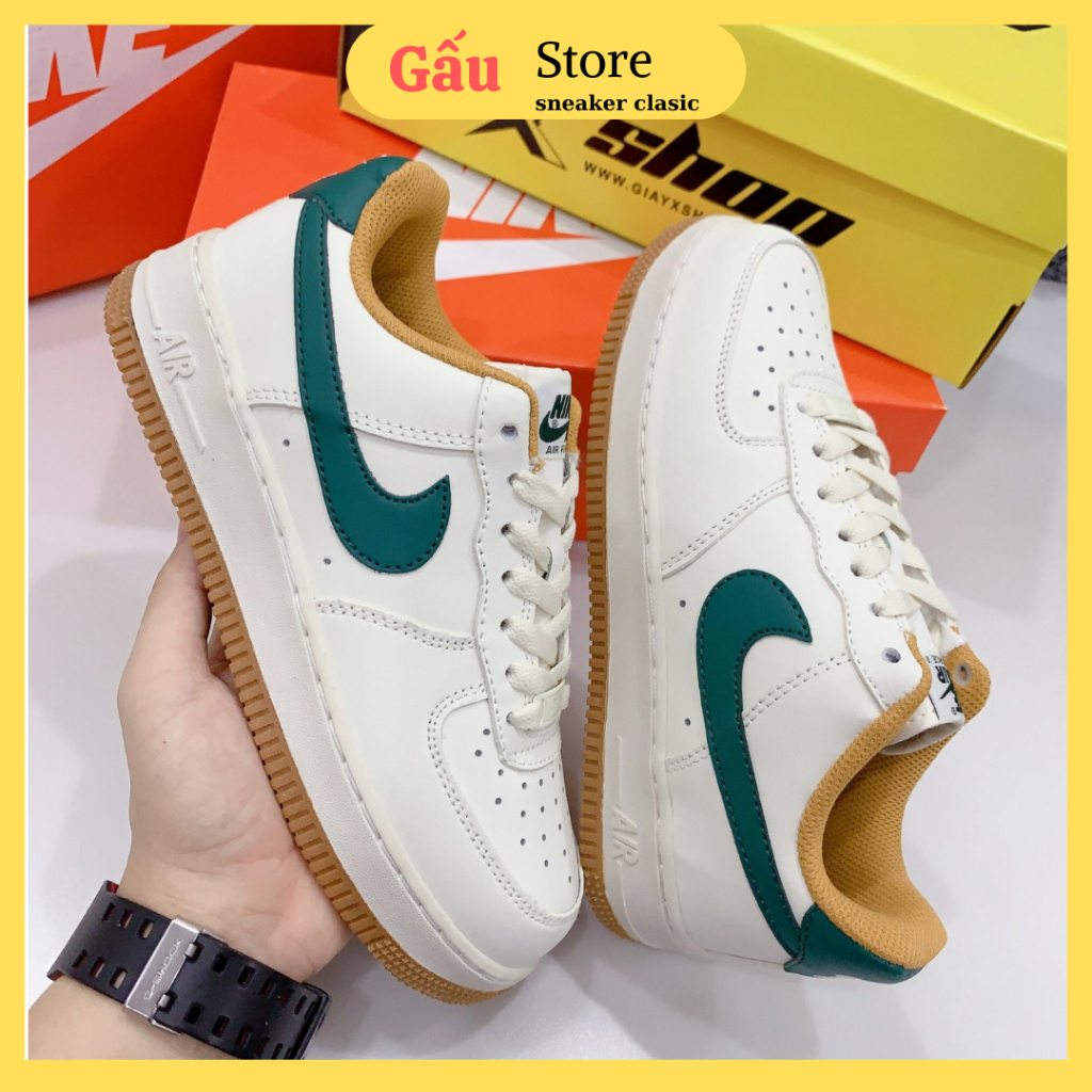 Giày NAf1 Vàng Chanh Tích Xanh, Giày Thể Thao Nam Nữ, Kiểu Dáng Basic ...