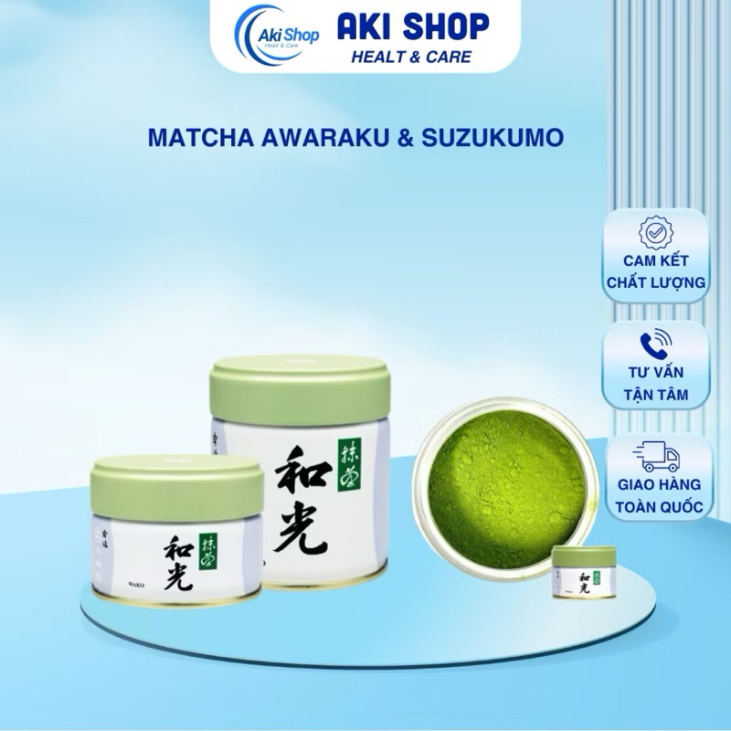 Bột Matcha Marukyu Koyamaen Cao Cấp Unkaku ,Wako ,Yugen, Kinrin ,Isuzu ,Chiginoshiro,Aoarashi ...