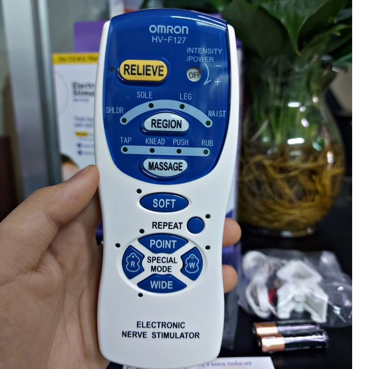 Máy xung điện, massage trị liệu OMRON HV-F127 chính hãng | Shopee Việt Nam