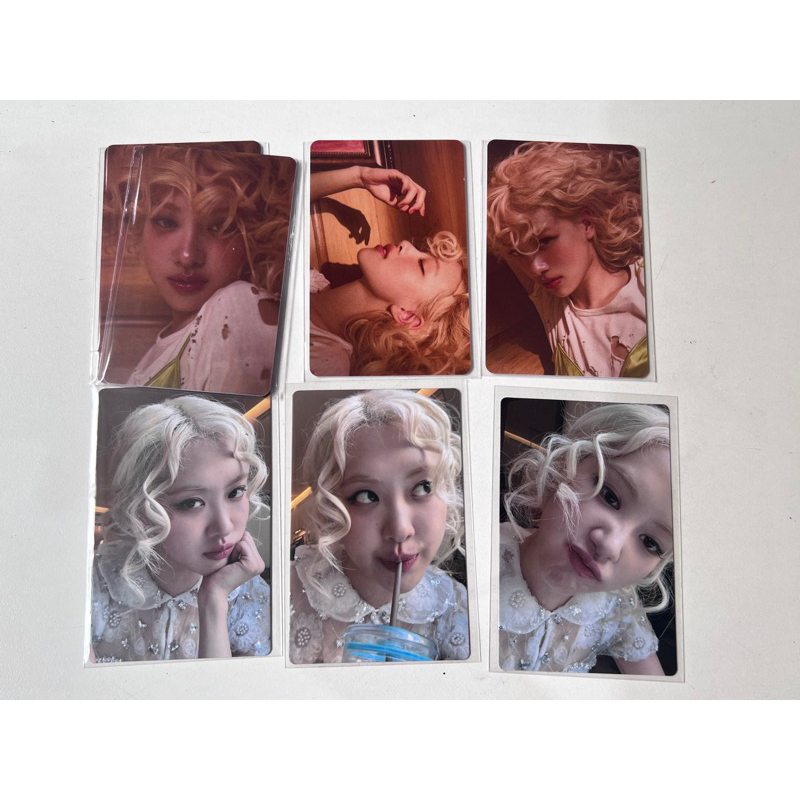Tổng hợp Card ROSÉ ROSIE Blackpink Official | Shopee Việt Nam