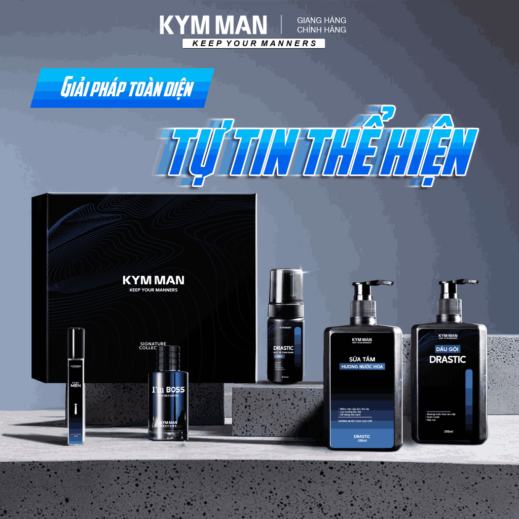 Combo 5 Sữa Tắm Gội Kymman Hương Nước Hoa - Bọt Vệ Sinh - Nước Hoa I'm ...