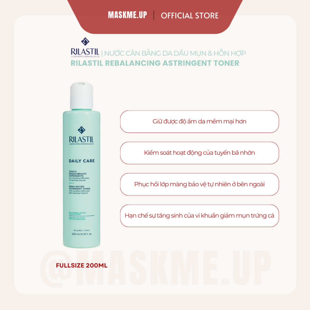 NƯỚC CÂN BẰNG DỊU NHẸ DÀNH CHO DA DẦU MỤN VÀ HỖN HỢP THIÊN DẦU ...