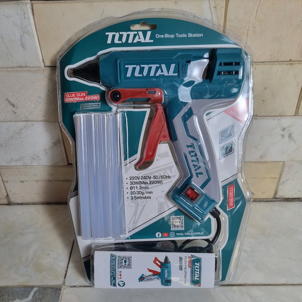 SÚNG BẮN KEO NẾN TOTAL TT301116 [CHÍNH HÃNG] BẮN KEO TOTAL 220W [RẺ ...