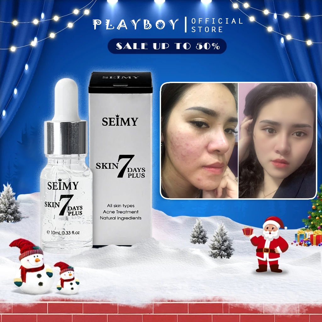 Serum Giảm Mụn mờ Thâm Rỗ Seimy chính hãng Skin 7 Days 10ml tinh chất ...