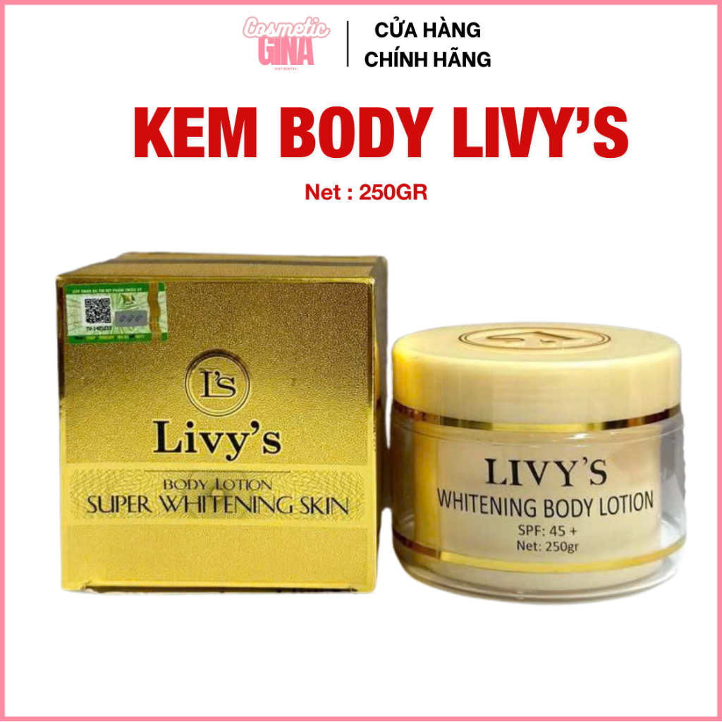 Body Livy’s vàng chính hãng | Shopee Việt Nam