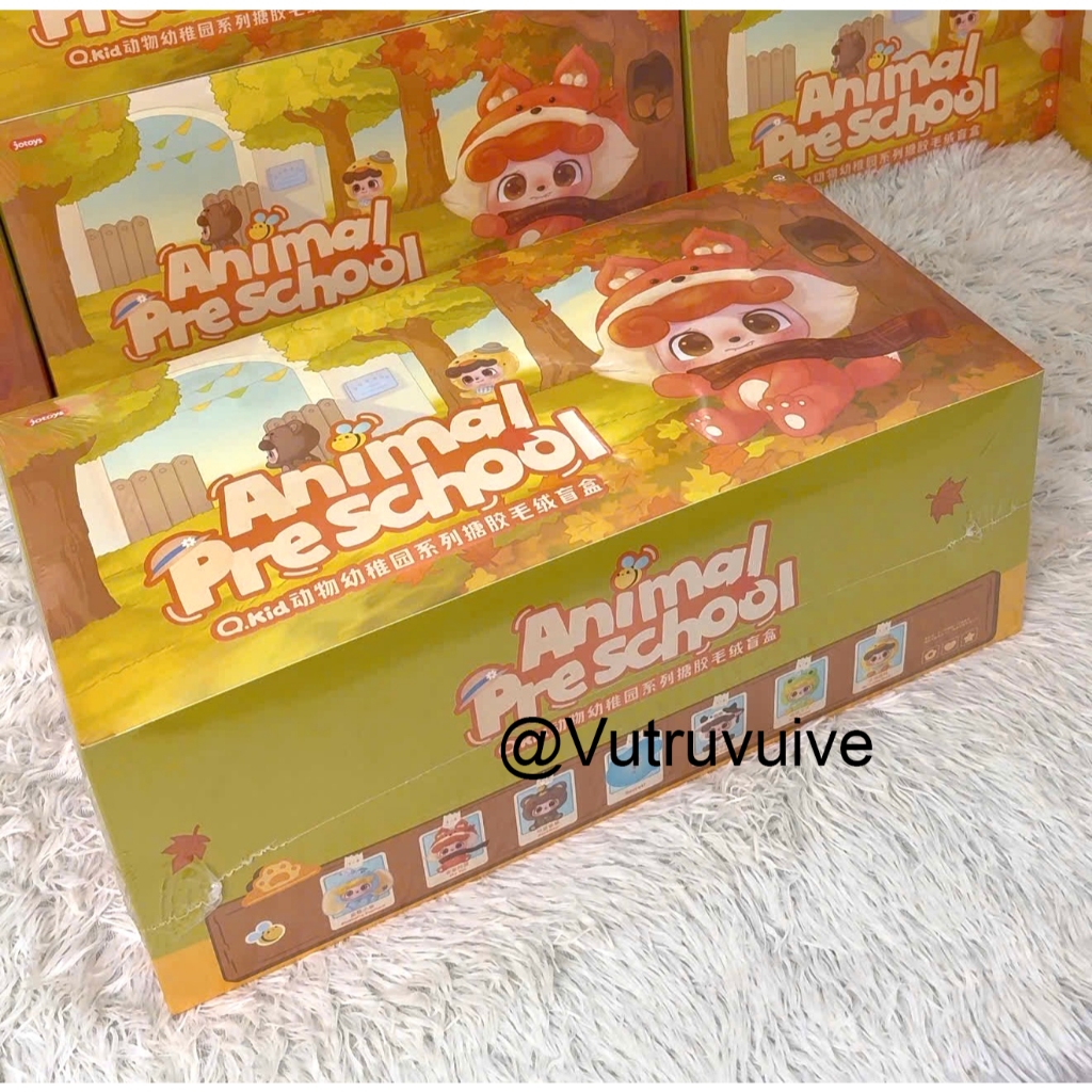 HỘP MÙ CHECK CARD - QKid Animal Pre-School Blind Box Series 🔆Tiệm Vũ ...