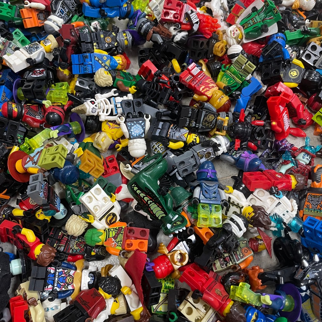 Đồ Chơi Lắp Ráp Nhân Vật NINJA Combo 5 Nhân Vật Minifigures Ngẫu Nhiên ...