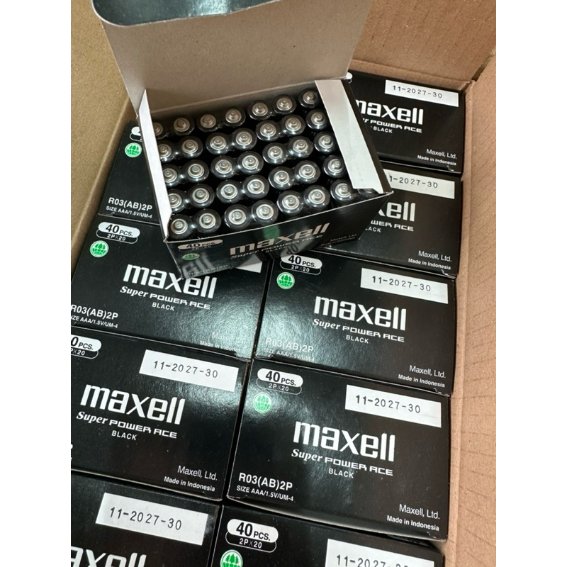 Pin AAA Maxell HÀNG CHÍNH HÃNG 100% | Shopee Việt Nam