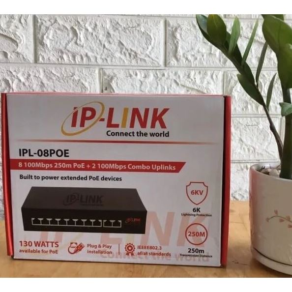 Bộ chia mạng Switch Smart IP-Link POE 8 port | Shopee Việt Nam