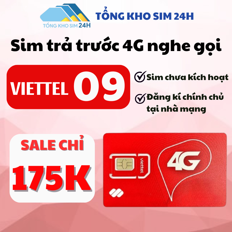 Sim Viettel 4G nghe gọi, giá rẻ, đầu 097, 098, 096 chỉ 175k [Đký chính ...