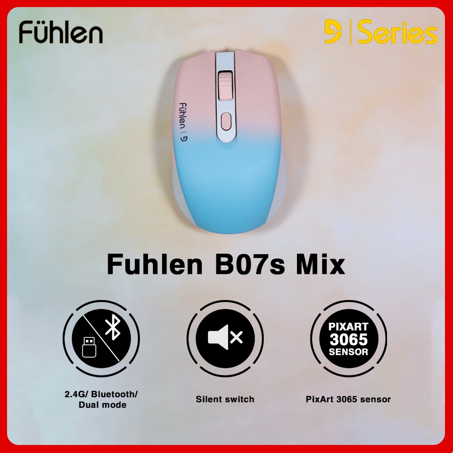 Chuột không dây Fuhlen B07S Silent (Bluetooth/Wireless) | Shopee Việt Nam