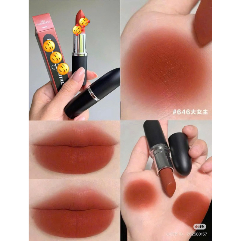 (New2024)Son M.Á.CCCCCC 646 matte bản Ximal mới fullsize fullbox | Shopee Việt Nam