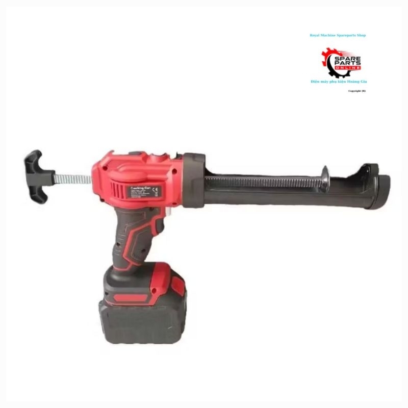 Máy bơm keo pin, silicone, Caulking Gun-chân 4cm, 21v, 3 chế độ bơm, có ...