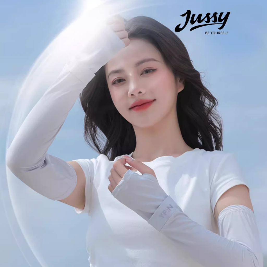 Ống Găng Tay Chống Nắng Mẩu Mới 2025 Vải Thun Lạnh Chống Tia UV UPF 50+ JG03 Jussy Official Găng ...