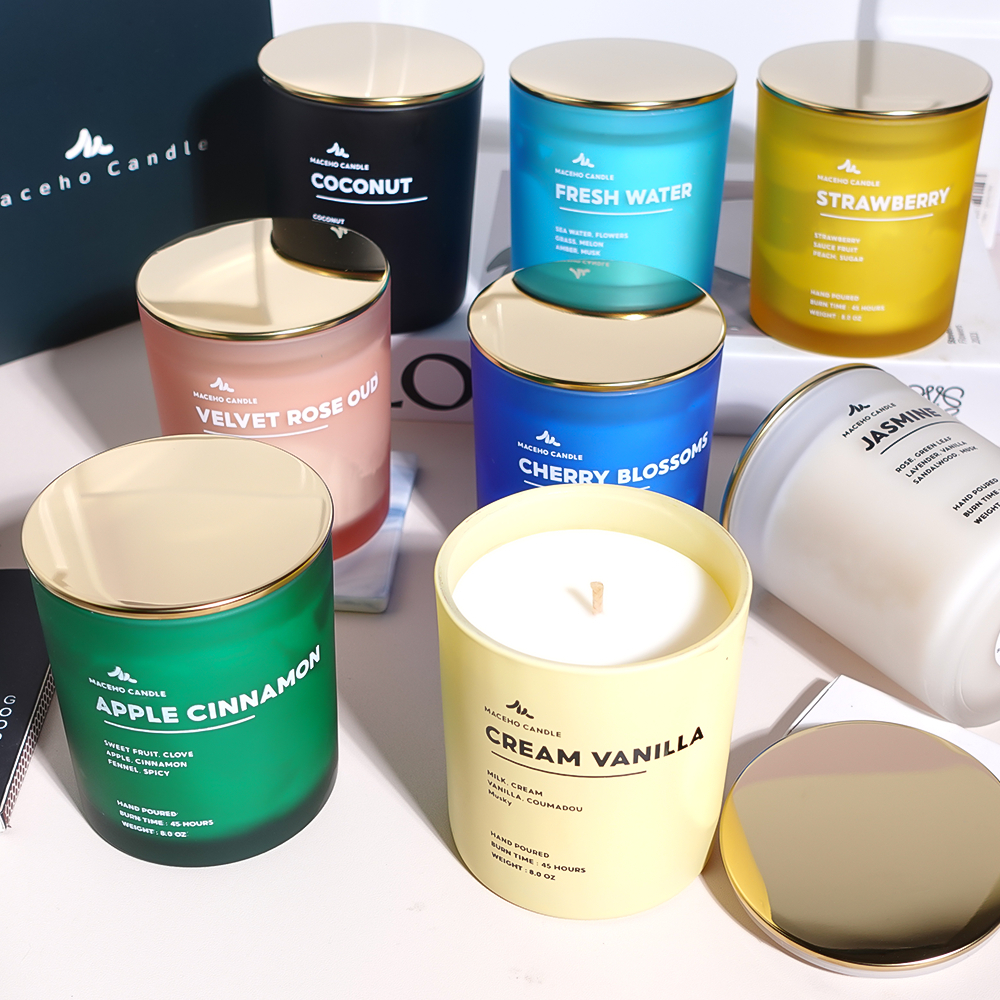 Nến thơm phòng Maceho 230g - Sáp đậu nành, tinh dầu chuẩn IFRA, Bấc nến cotton nhập khẩu Đức - 8 ...