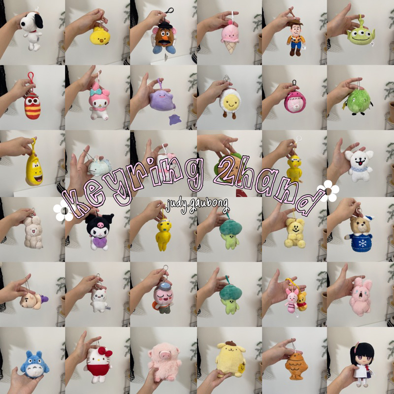 MÓC KHOÁ VÀ GẤU SIZE NHÍ NHIỀU MẪU 2HAND HOT HIT (sanrio, everland resort, chiikawa,…) 🧺 ...