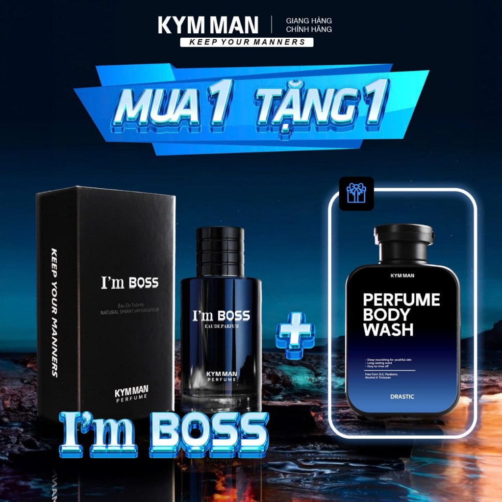 Nước hoa nam Kymman I’m Boss 30ml Cao Cấp | Shopee Việt Nam