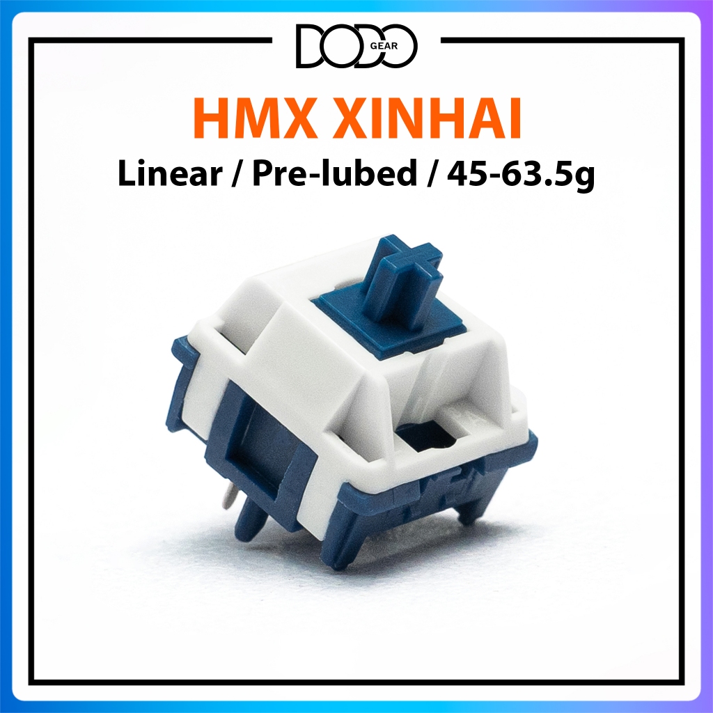 Switch HMX Xinhai 5 PIN Linear 45g công tắc bàn phím Switch HMX Xinhai DoDo Gear | Shopee Việt Nam
