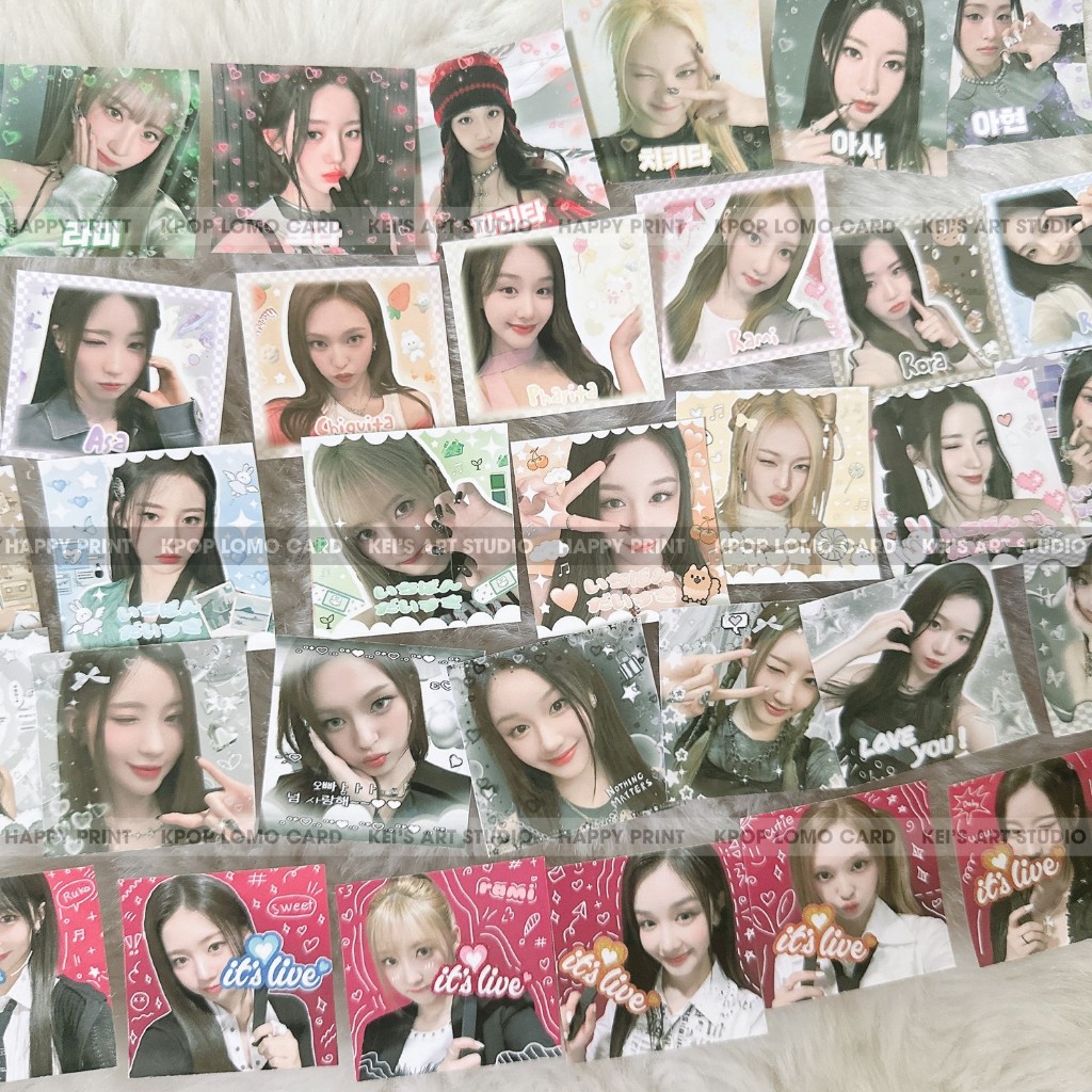 Set 35 cái tem niêm phong BABYMONSTER, BM, baemon, montiez, sticker ...